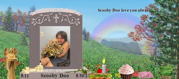 Scooby Doo's Rainbow Bridge Pet Loss Memorial