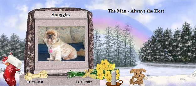 Snuggles's Rainbow Bridge Pet Loss Memorial